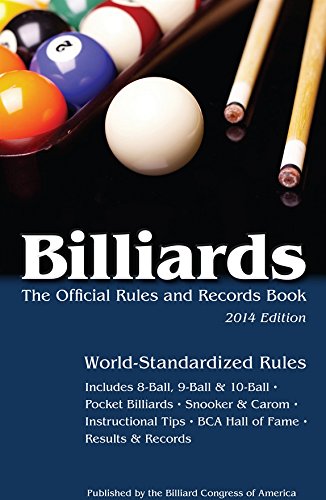 Billiards 2014: The Official Rules & Records Book: Billiard Congress of ...