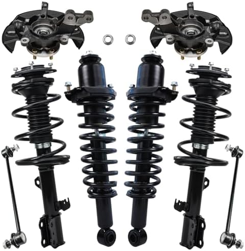 Amazon.com: Detroit Axle - Front Struts Rear Shocks for 2003-2007 ...