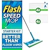 Flash Speedmop Floor Cleaner Starter Kit, Fast Easy & Hygienic (1 ...