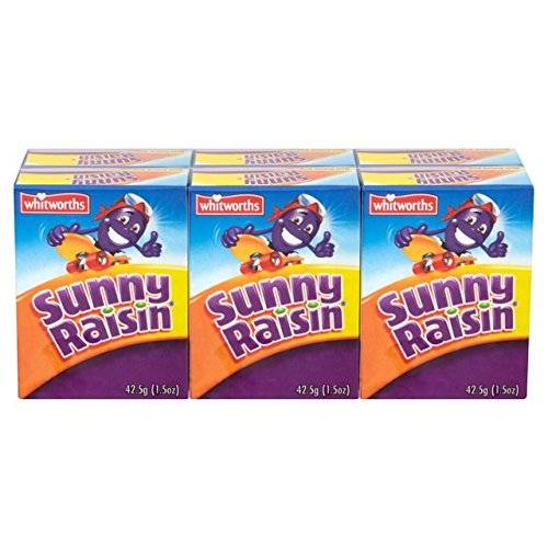 Amazon.com: Whitworths Sunny Raisin Mini Pack 6 x 42.5g