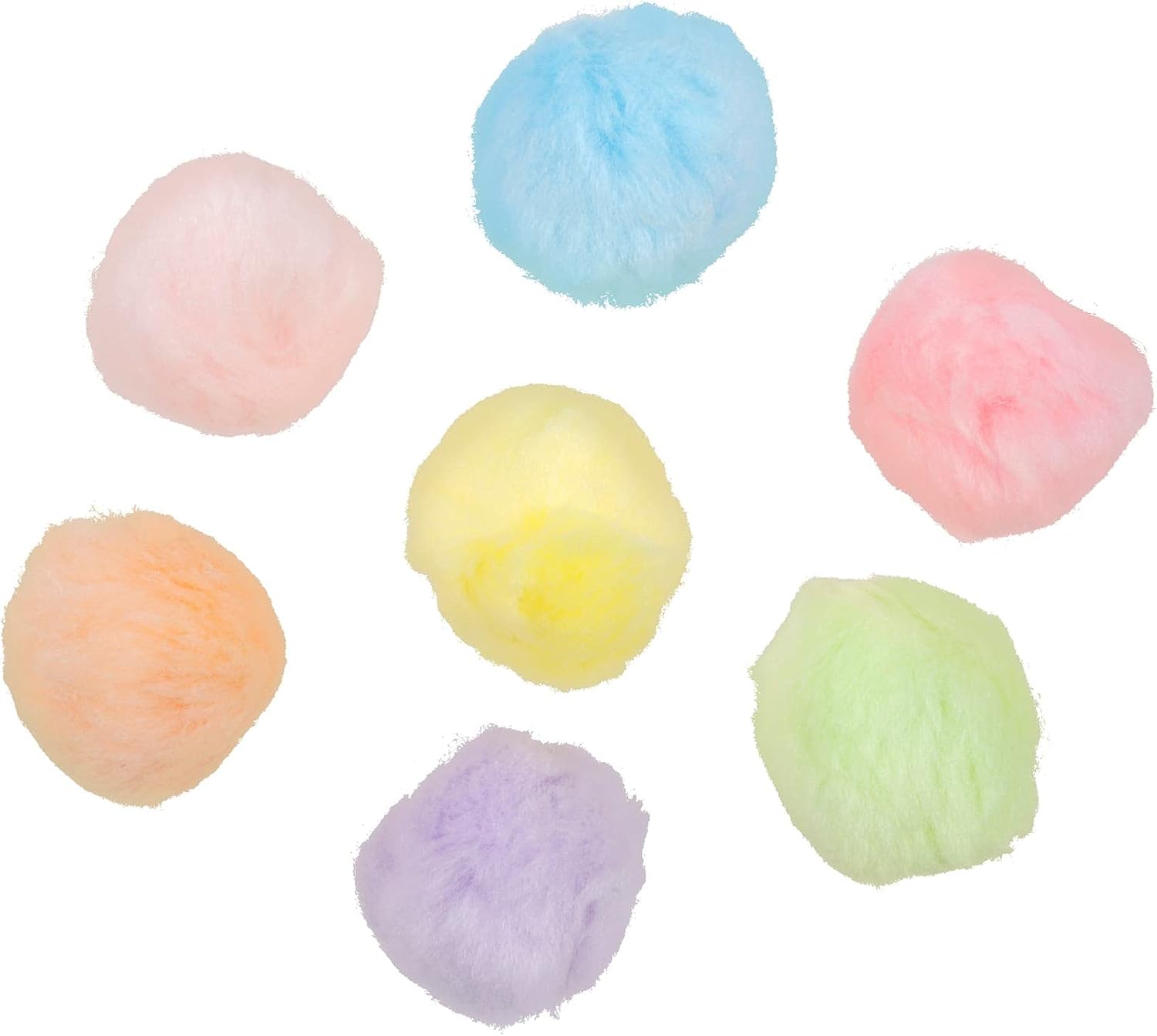 Amazon.com: Creatology 2" Pastel Pom Poms, 12 Packs: 20 ct. (240 Total ...