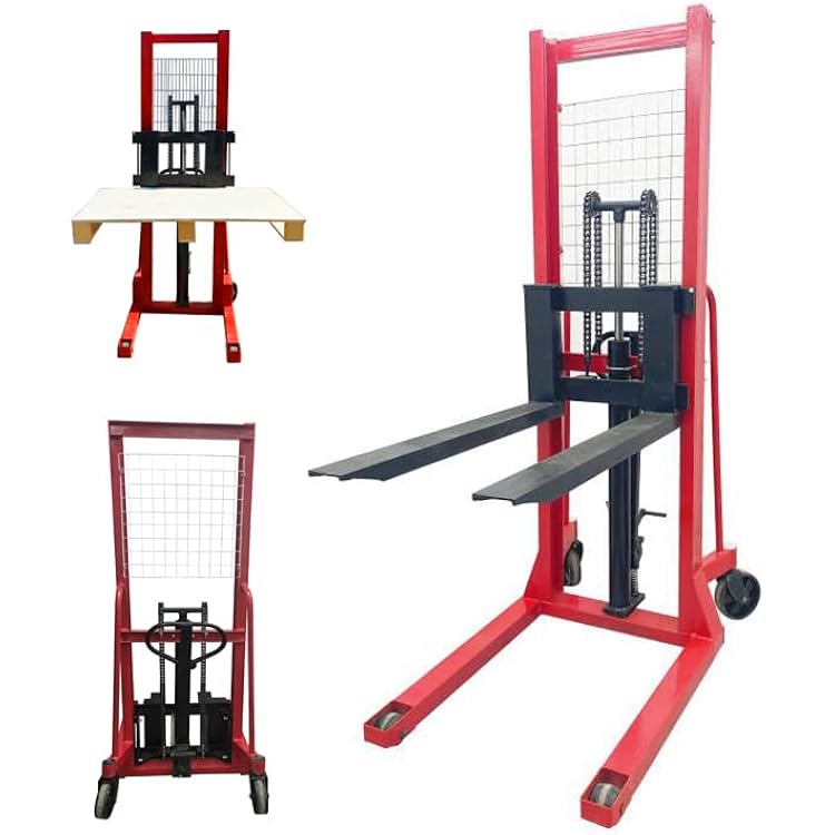 Manual Hydraulic Pallet Stacker 4400 LBS Capacity Philippines | Ubuy
