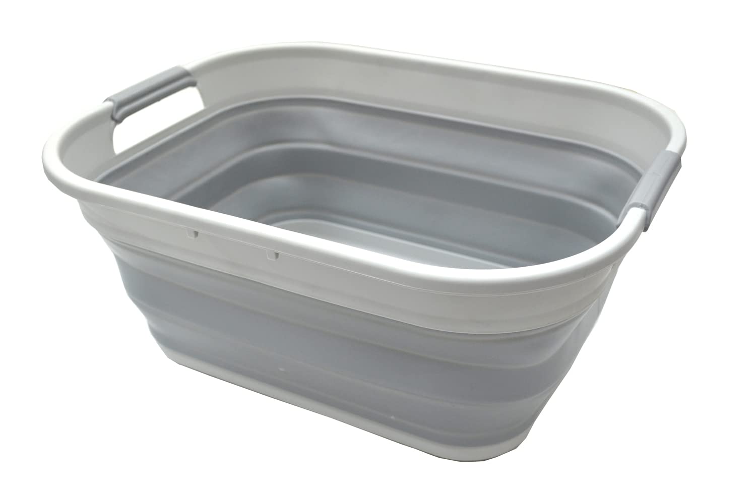 Amazon.com: SAMMART Collpasible Laundry Basket (19.5L Collapsible ...