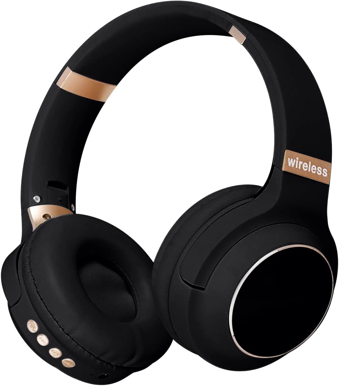 Amazon.com: Lovskoo Bluetooth Headphones Over-Ear, Black Noise ...