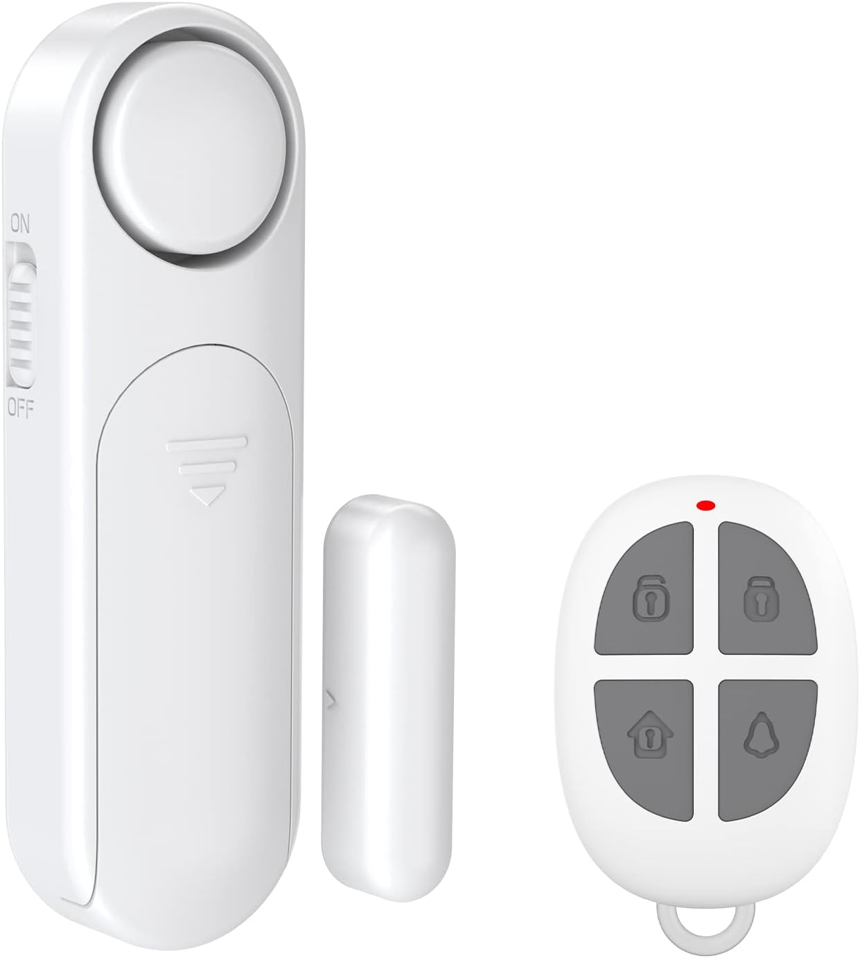 Burg Wachter EA306 Magnetic Door or Window Contcat Alarm - White (Pack ...