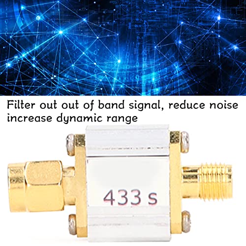 433MHz RFID Receiver Dedicated Bandpass Filter, 422-446MHz, SMA ...