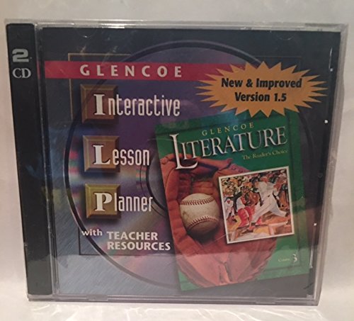 Glencoe Literature Interactive Lesson Planner Course 3 Grade 8, CD-Rom ...