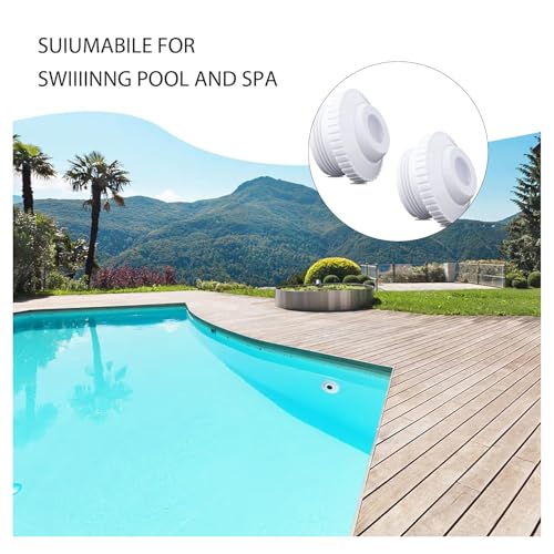 2 PCS Pool jet Nozz les,Pool inlet Fittings,Pool Jet,Pool Return Jet,3/ ...