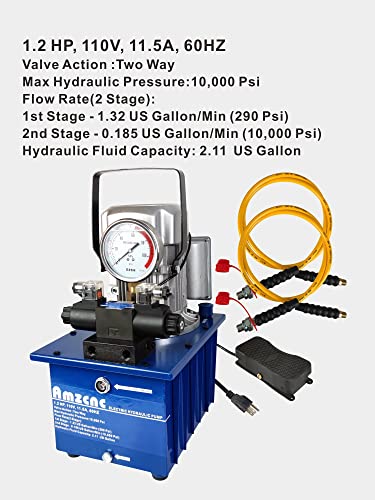 Snapklik.com : AMZCNC Two Way Electric Hydraulic Pump Power Pack Unit 2 ...