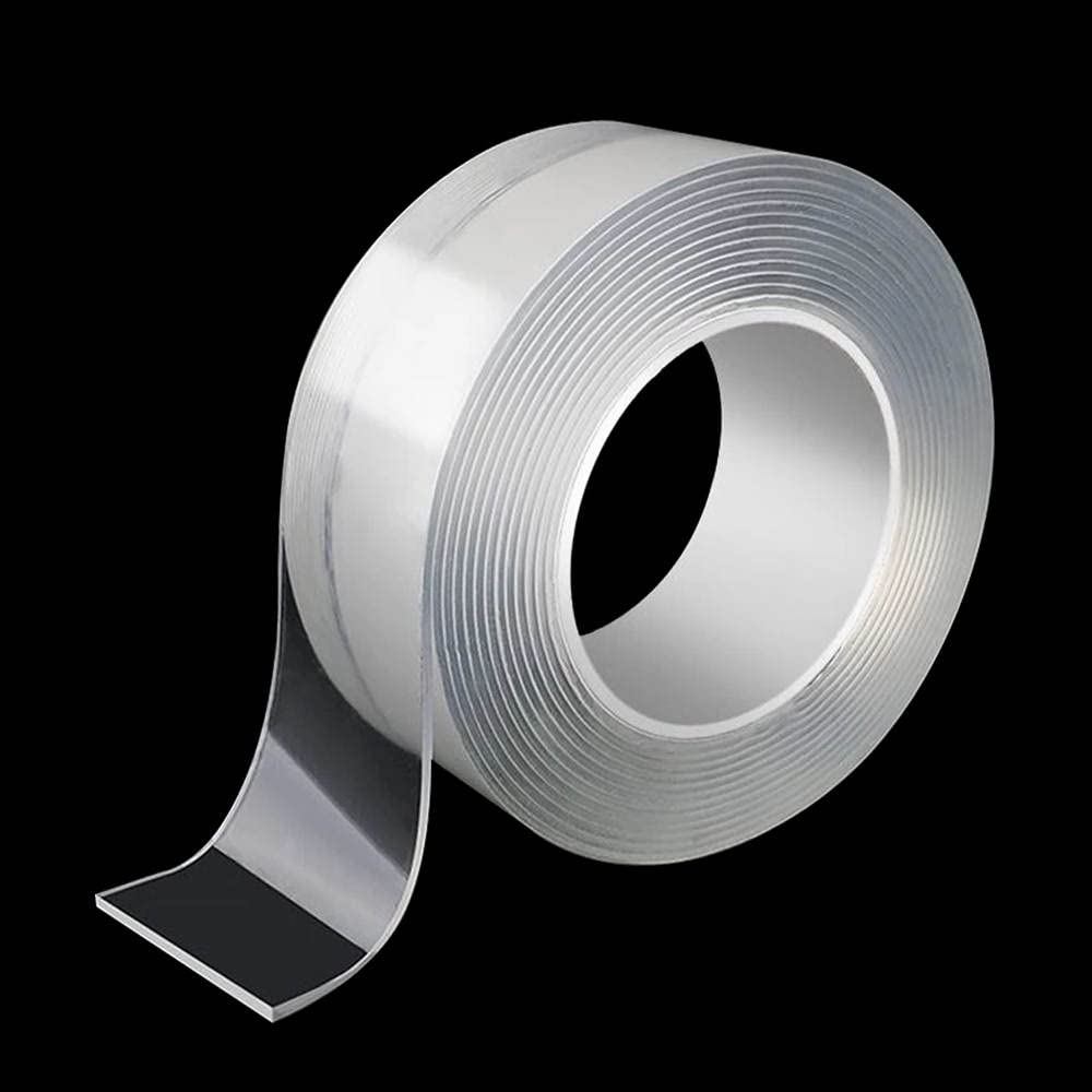 Double Sided Tape Removable Adhesive Nano Tape | Heavy Duty Transparent ...