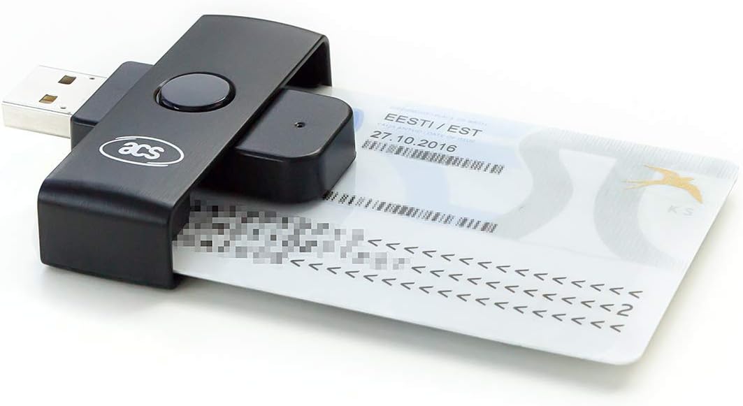 ACS ACR39U-NF PocketMate II USB Type-C Smart Card Reader for Tachodisk ...