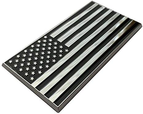 Amazon.com: American Flag Metal Decal Auto Emblem : Automotive