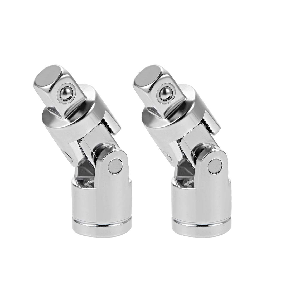 Amazon.com: uxcell 2 Pcs 3/8 Inch Drive Universal Joint Socket, Cr-V ...