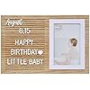 Amazon.com: Veskaoty Wood Letter Board Picture Frame with 493 Letters ...