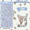 Amazon.com: 600+ Mini Puffy Stickers Cute for Kids, 6 Sheets Small Cute ...