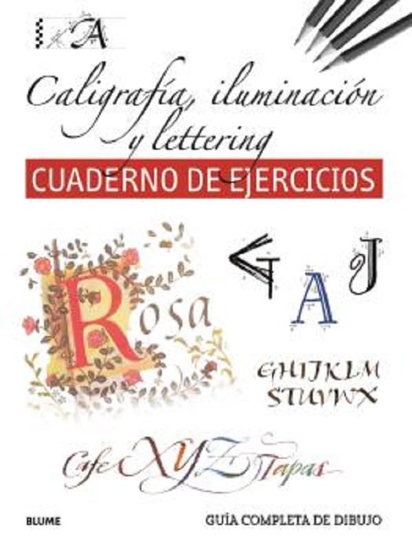 Amazon.com: Guía completa de dibujo. Caligrafía, iluminación y ...