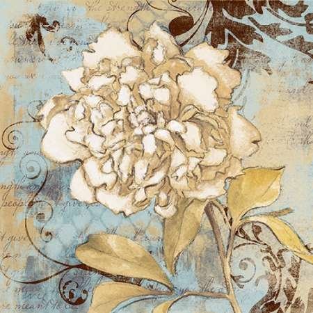 Blue Fragrant Notes II by Loreth, Lanie - Fine Art Print on Canvas : 18 ...