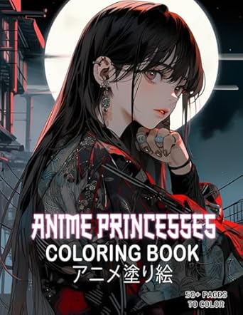 Amazon.com: Anime Princesses Coloring Book: 50+ Exquisite Manga ...