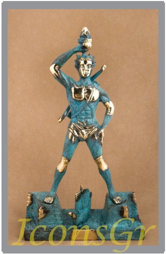 Buy Iconsgr Ancient Greek Bronze Museum Statue Replica of Colossus of ...