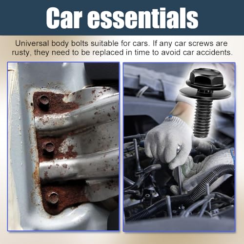 Snapklik.com : WINUERK 35PCS Engine Under Cover Splash Shield Guard ...