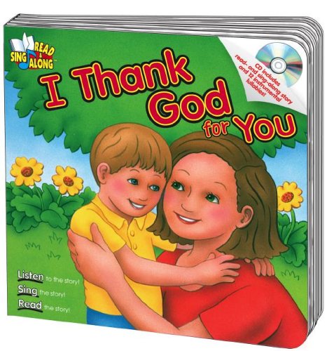 I Thank God for You Read & Sing Along Board Book With CD: Mitzo ...
