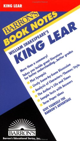 William Shakespeare's King Lear (Barron's Book Notes): Shakespeare ...