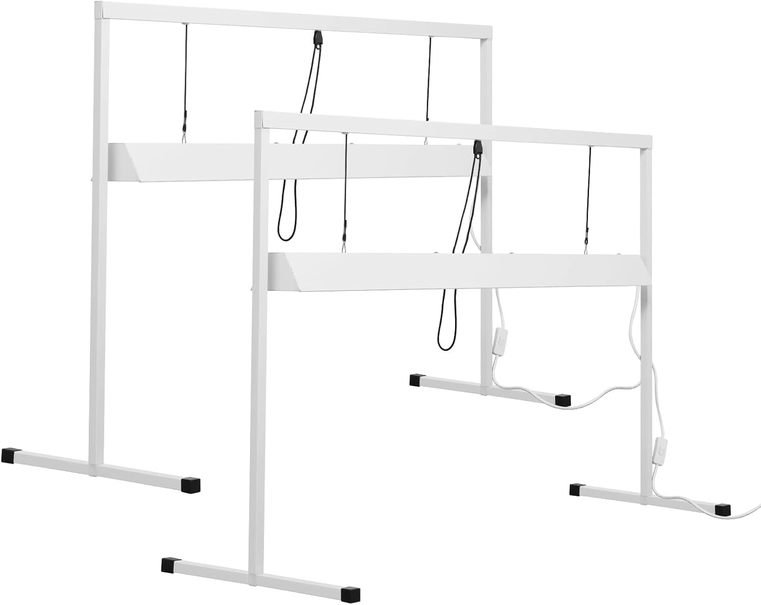 Amazon.com : iPower 2-Pack 54W 4 Feet 2-Bulb T5 Fluorescent Light Stand ...