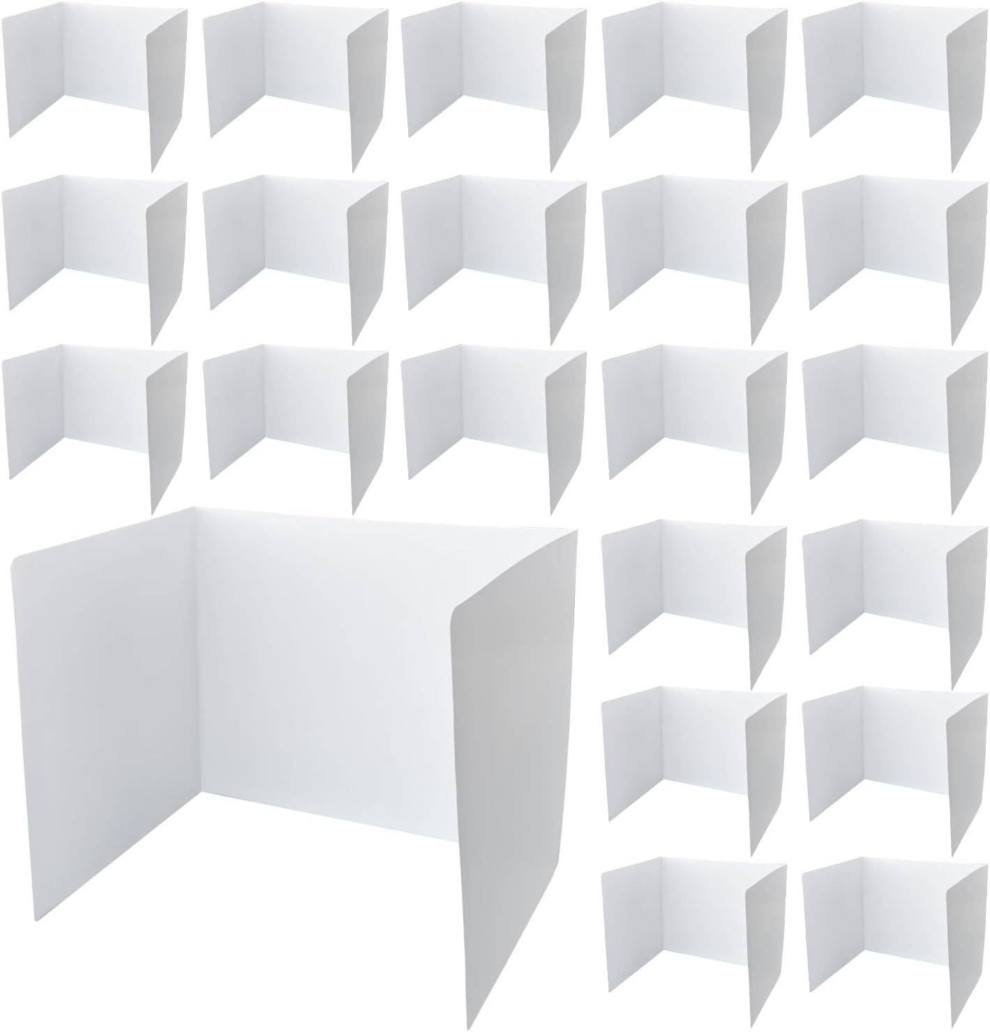Amazon.com : 36 Pack Privacy Boards for Student Desks, Privacy Folders ...