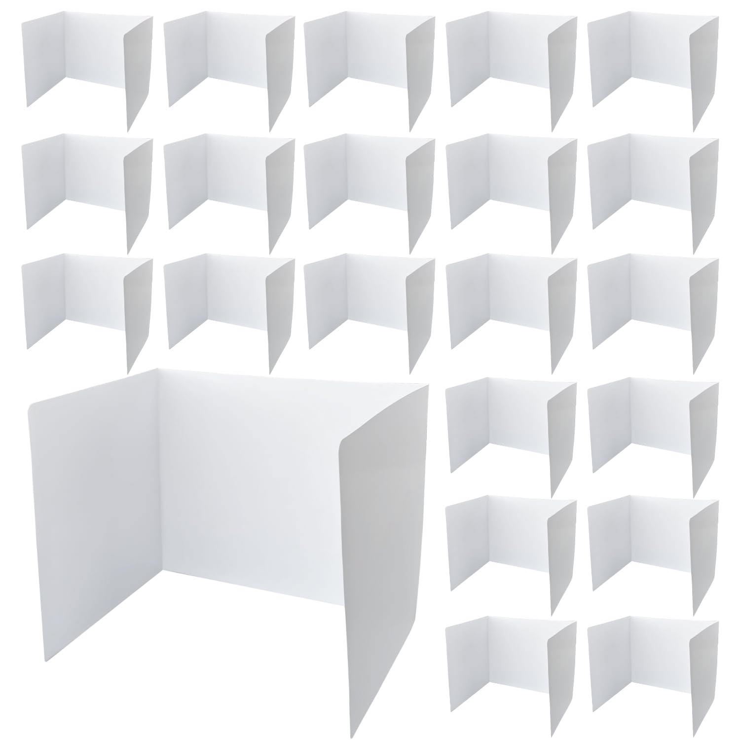 Amazon.com : 36 Pack Privacy Boards for Student Desks, Privacy Folders ...