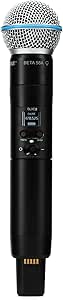 Shure SLXD2/B58 Wireless Handheld Microphone Transmitter with BETA 58A Capsule (Receiver Sold ...