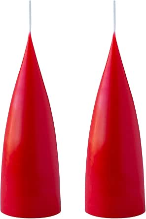Kunstindustrien® Cone Candles, Made in Denmark, 43 Colours Available ...