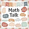 Amazon.com: Mooliwe 43 Pcs Math Talk Bulletin Board Set for Math ...