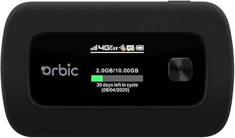 Amazon.com: Orbic Verizon Speed Mobile Hotspot | 4G LTE |Connect up to ...