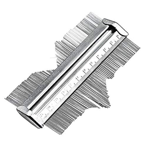 Buy Mccng - Caliper Steel - 125mm Template Contour Gauge Profile Tiles ...