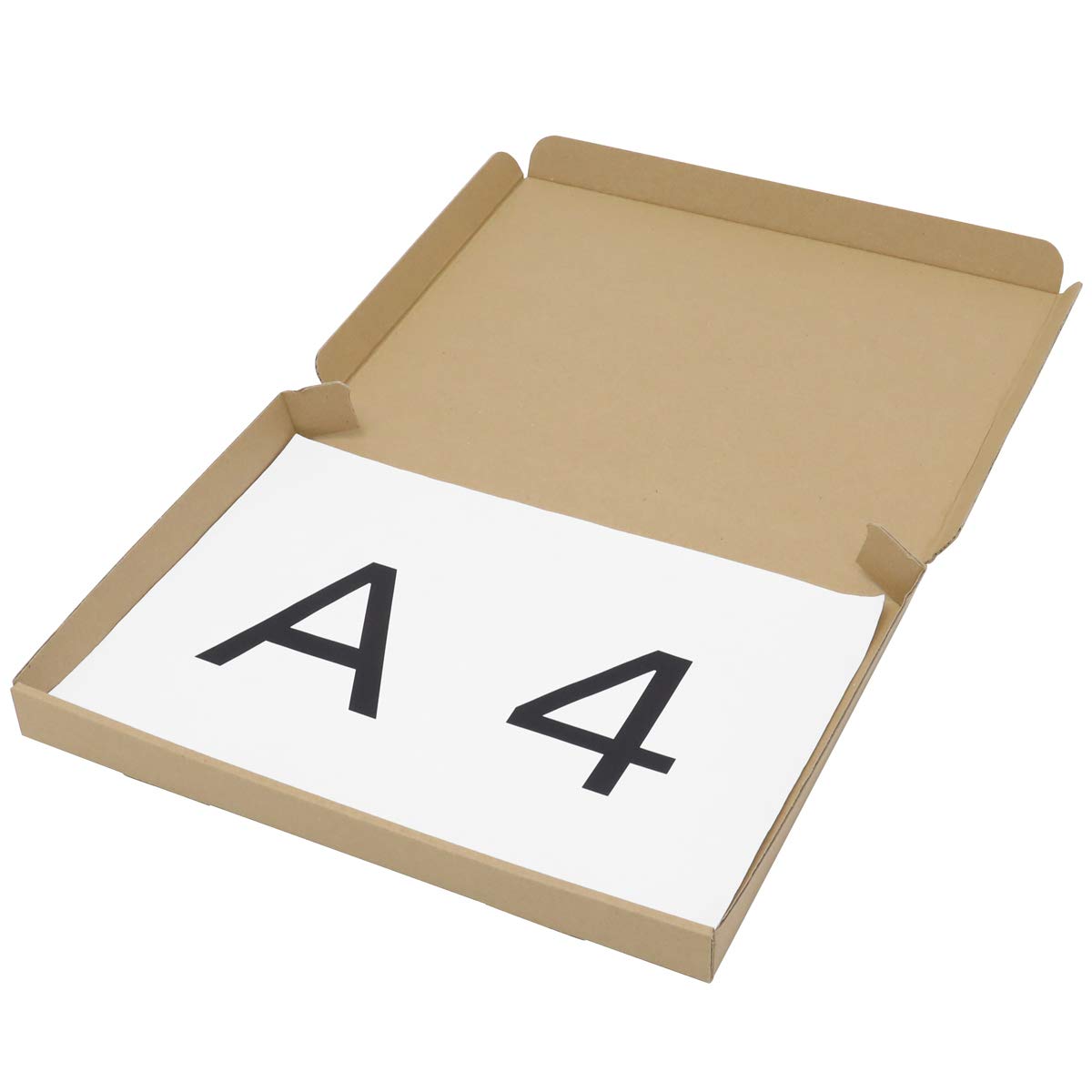 Amazon.co.jp: アースダンボール ダンボール A4 3cm 10枚入 ゆうパケット クリックポスト 箱 ID0671 : 文房具 ...