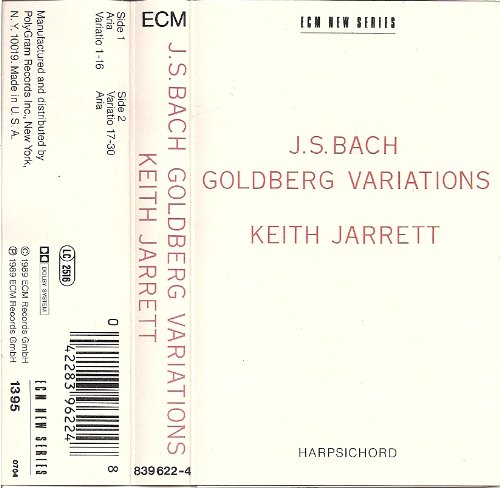 Jarrett,Keith - Bach:Goldberg Variations - Amazon.com Music