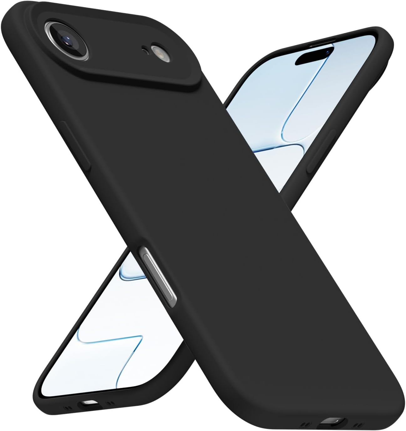 LoeoeL for iPhone 17 Air Phone Case Silicone, Minimalist Ultra Thin ...