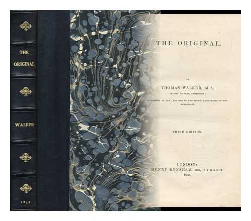 The Original / by Thomas Walker: Thomas Walker, M. A.: Amazon.com: Books