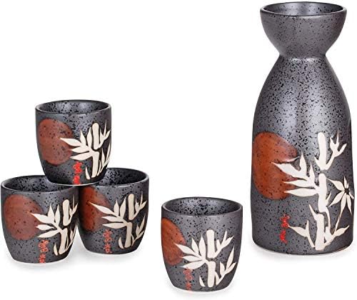 Amazon.com | Hinomaru Collection Japanese Cold Sake Glass Decanter ...