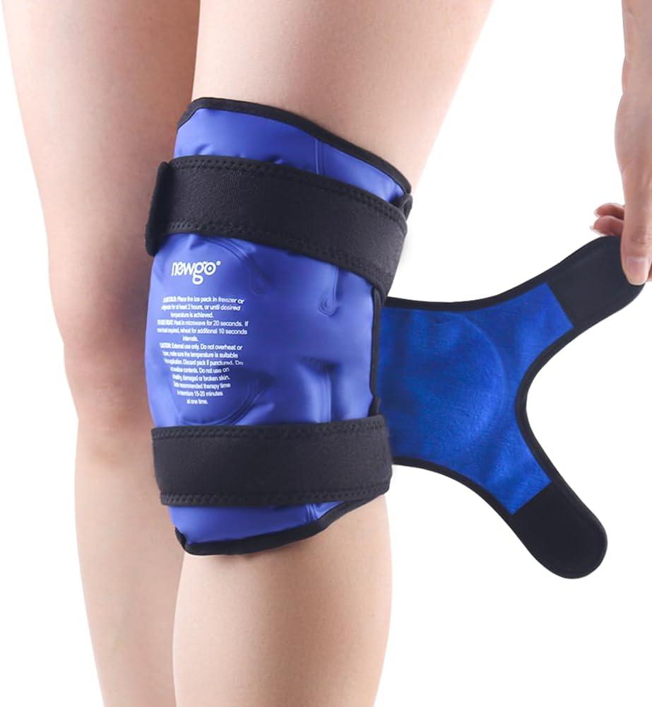 Amazon.com: Compression Ice Pack for Knee - Cold Therapy for After Knee ...