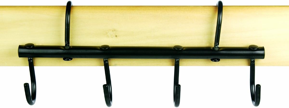 Amazon.com: Centaur Portable Tack Rack 4 Hooks Black : Sports & Outdoors