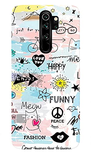 DESIGN GURU Redmi Note 8 Pro Back Cover for Girls Fancy - Back Cover ...