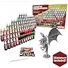 The Army Painter, Warpaints Fanatic Wargamers Paint Set, 102 x 18 ml ...
