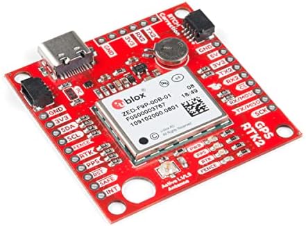 Amazon.com: SparkFun GPS-RTK2 Board - ZED-F9P (Qwiic) High-Precision ...