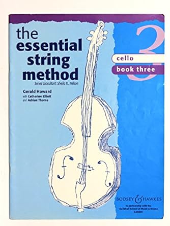 Amazon.com: The Essential String Method for Violoncello: Vol. 3. cello.: 9790060105142: Nelson ...