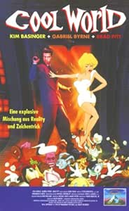 Cool World [VHS] : Kim Basinger, Gabriel Byrne, Brad Pitt, Michele ...