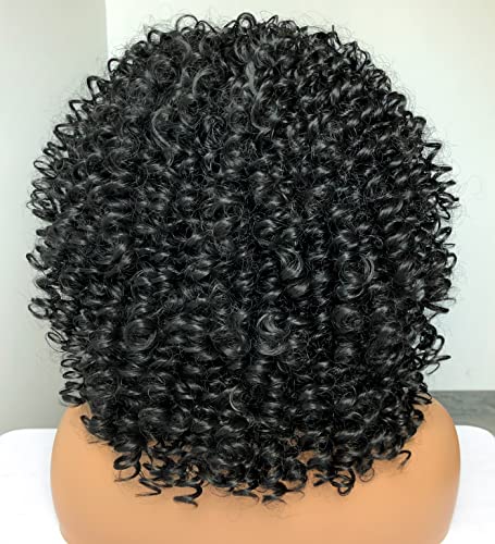 Black Curly Hair From The Back