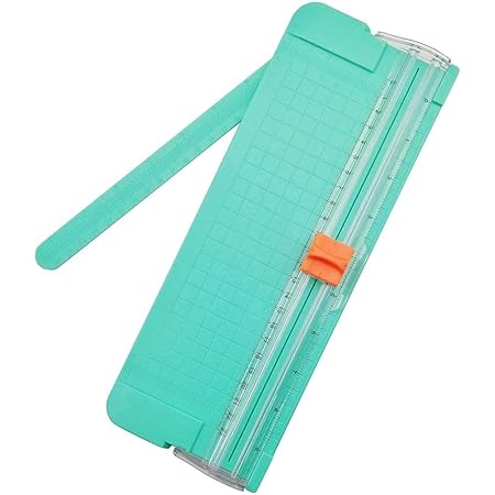 KRAFTMASTERS Small Guillotine Paper Cutter, Cute Paper Cutting Board ...