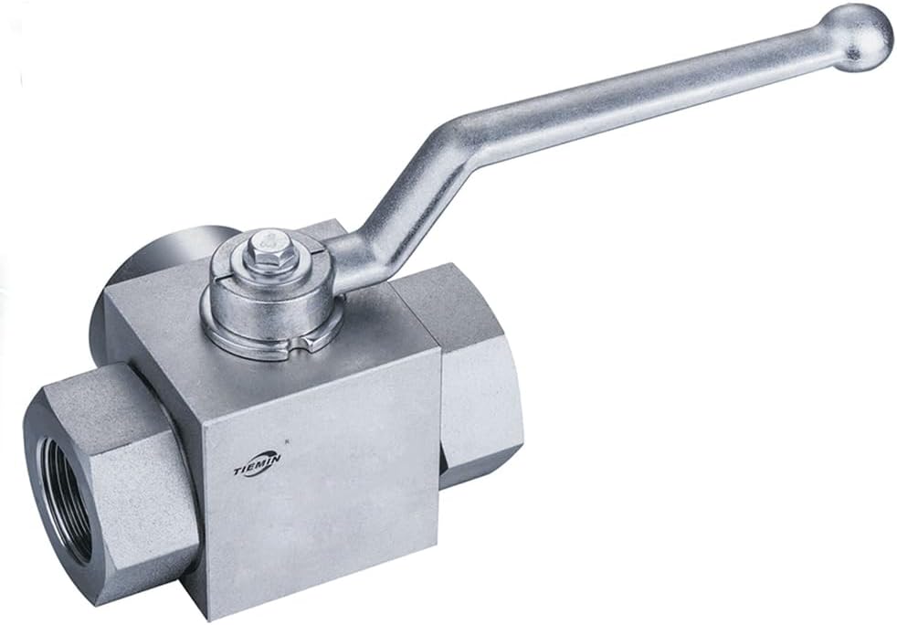 Amazon.com: Autovo High Pressure Hydraulic 1-1/4" Split Flange Steel Ball Valve 3000 PSI KHB ...