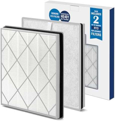 Amazon.com: HE4FKPET Ture HEPA Filter Replacement Compatible with Shark ...